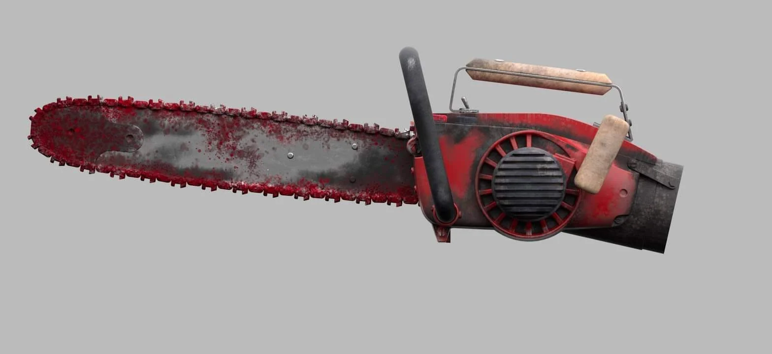 Life-Size Ash Williams Chainsaw Replica from Evil Dead