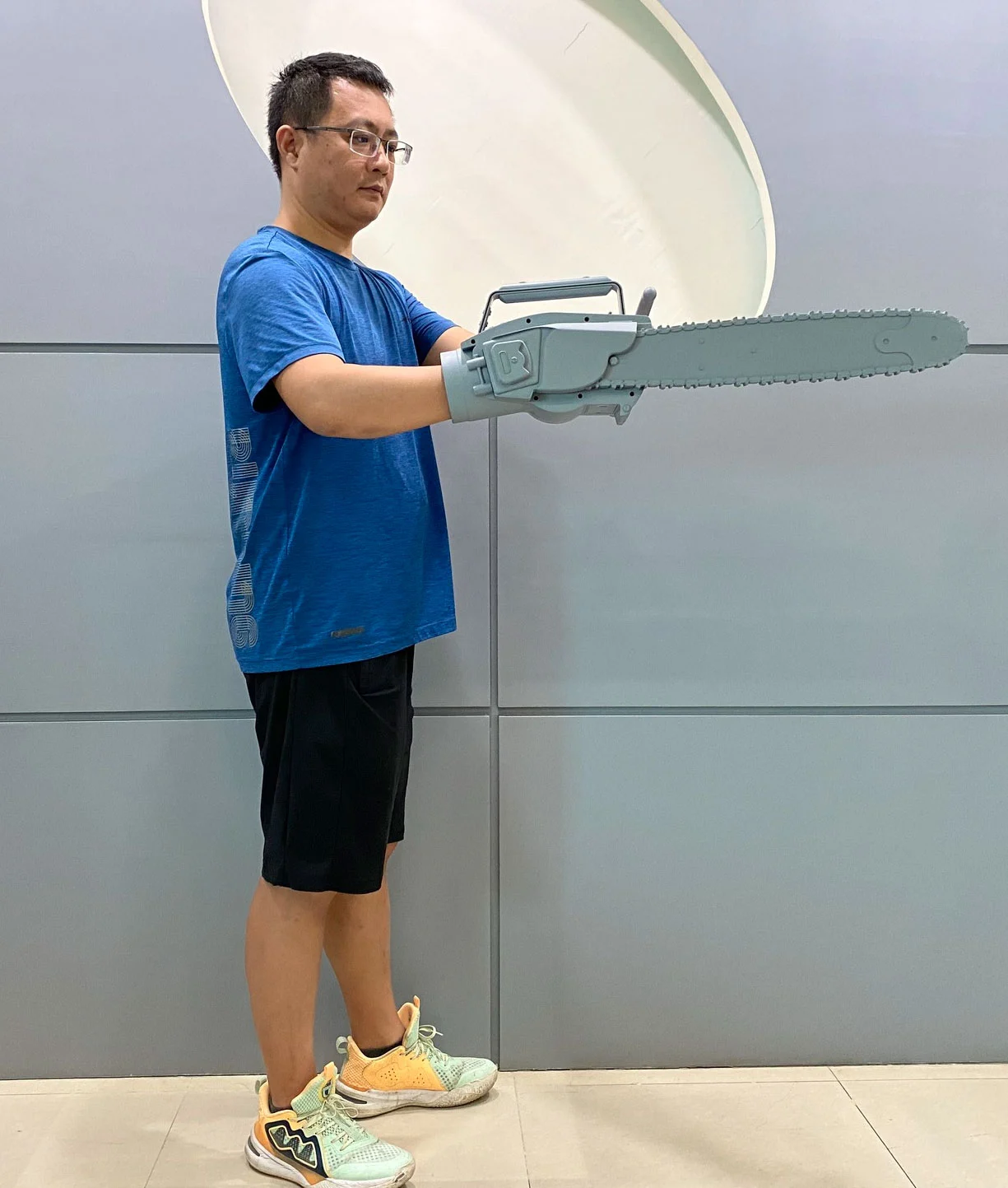 Life-Size Ash Williams Chainsaw Replica from Evil Dead